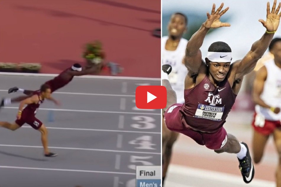 सुपरमैन की तरह छलांग लगाकर धावक ने जीती 400मीटर हर्डल रेस, वायरल हुआ ...