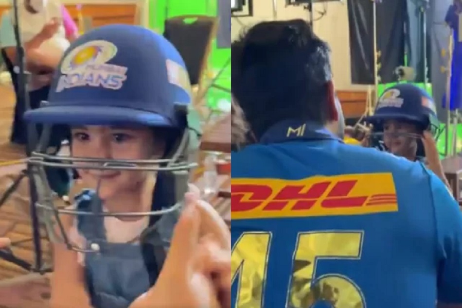 IPL 2021: बेटी समायरा ने की रोहित के पुल शाॅट की नकल, रितिका ने ऋषभ से ...